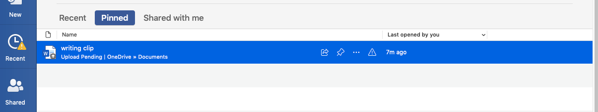 How to fix "upload pending" error message in Microsoft word | Microsoft Community Hub