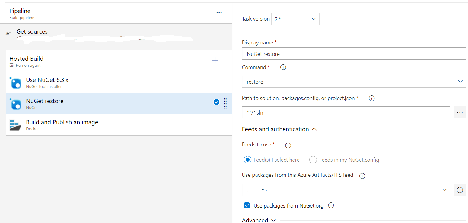 error NU1101: Unable to find package {name}. No packages exist with this id in source(s): nuget ...