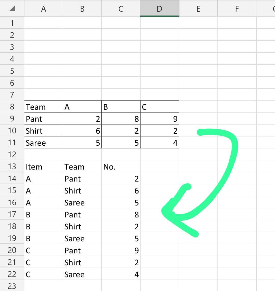 How to convert a table into range form in Excel? | Microsoft Community Hub