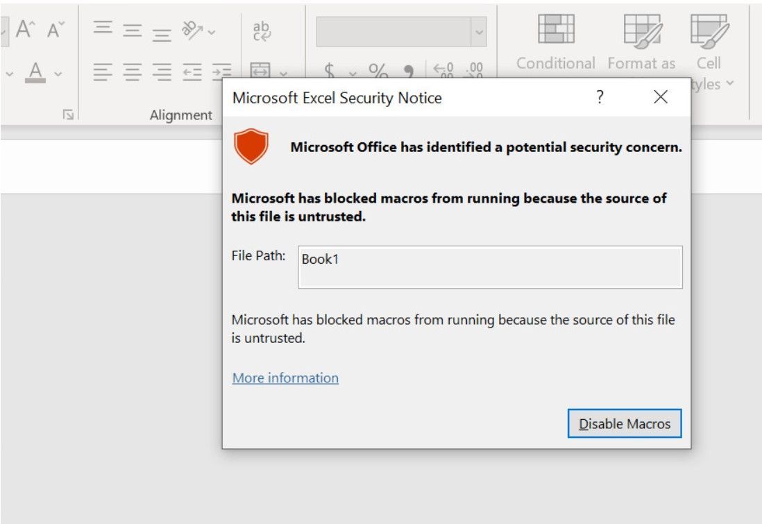 Problem Enable Macros on Excel | Microsoft Community Hub