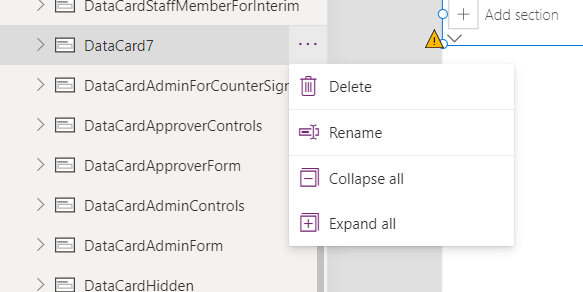 Unable to add or copy a Datacard inside canvas of type Fluid grid | Microsoft Community Hub