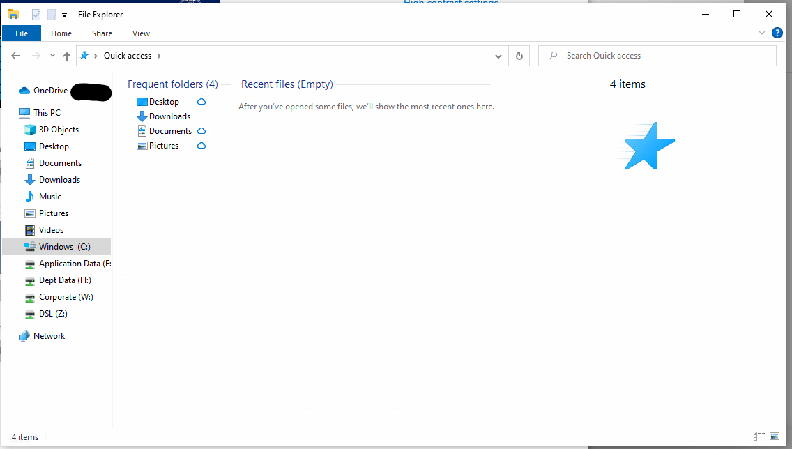 Quick Access is missing on the navigation pane | Microsoft Community Hub