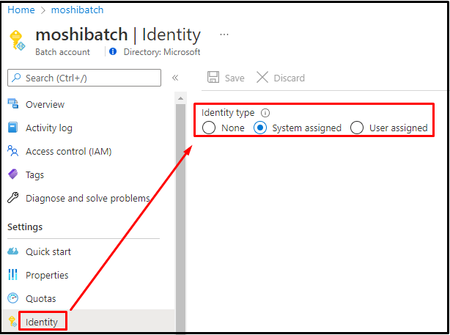The Usage of Managed Identity in the Azure Batch Account and Azure Batch Pool | Microsoft ...
