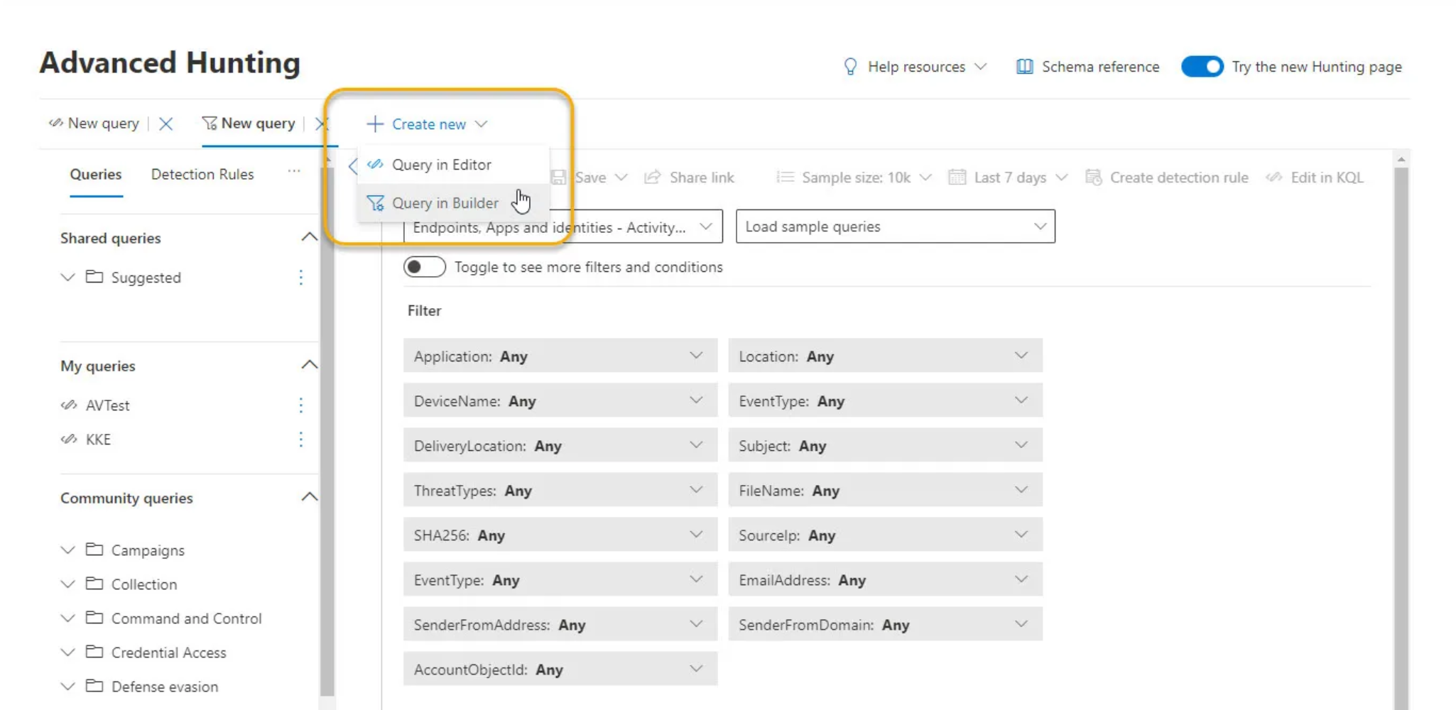 New Blog Post | How to Get the KQL Query Created by the New 365 ...