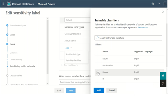 Public preview of out-of-the-box trainable classifiers with auto-labeling support | Microsoft ...