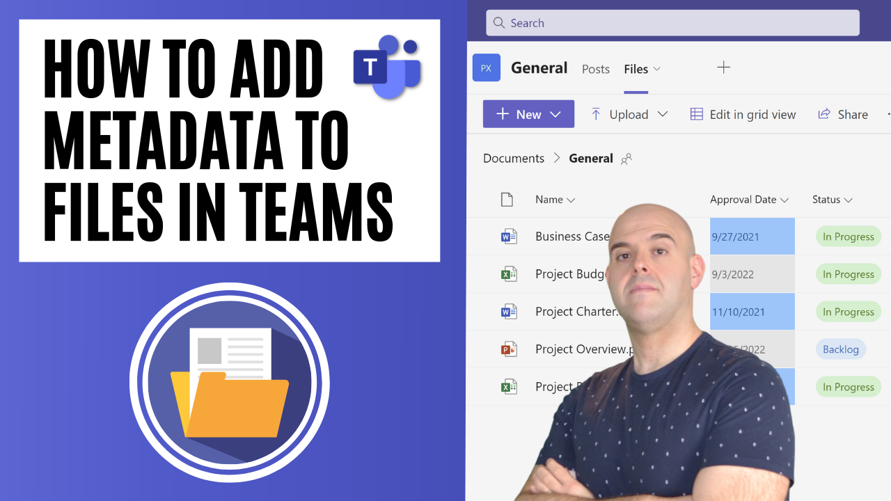 Tutorial - How To Add Metadata To Files Stored In Microsoft Teams | Microsoft Community Hub