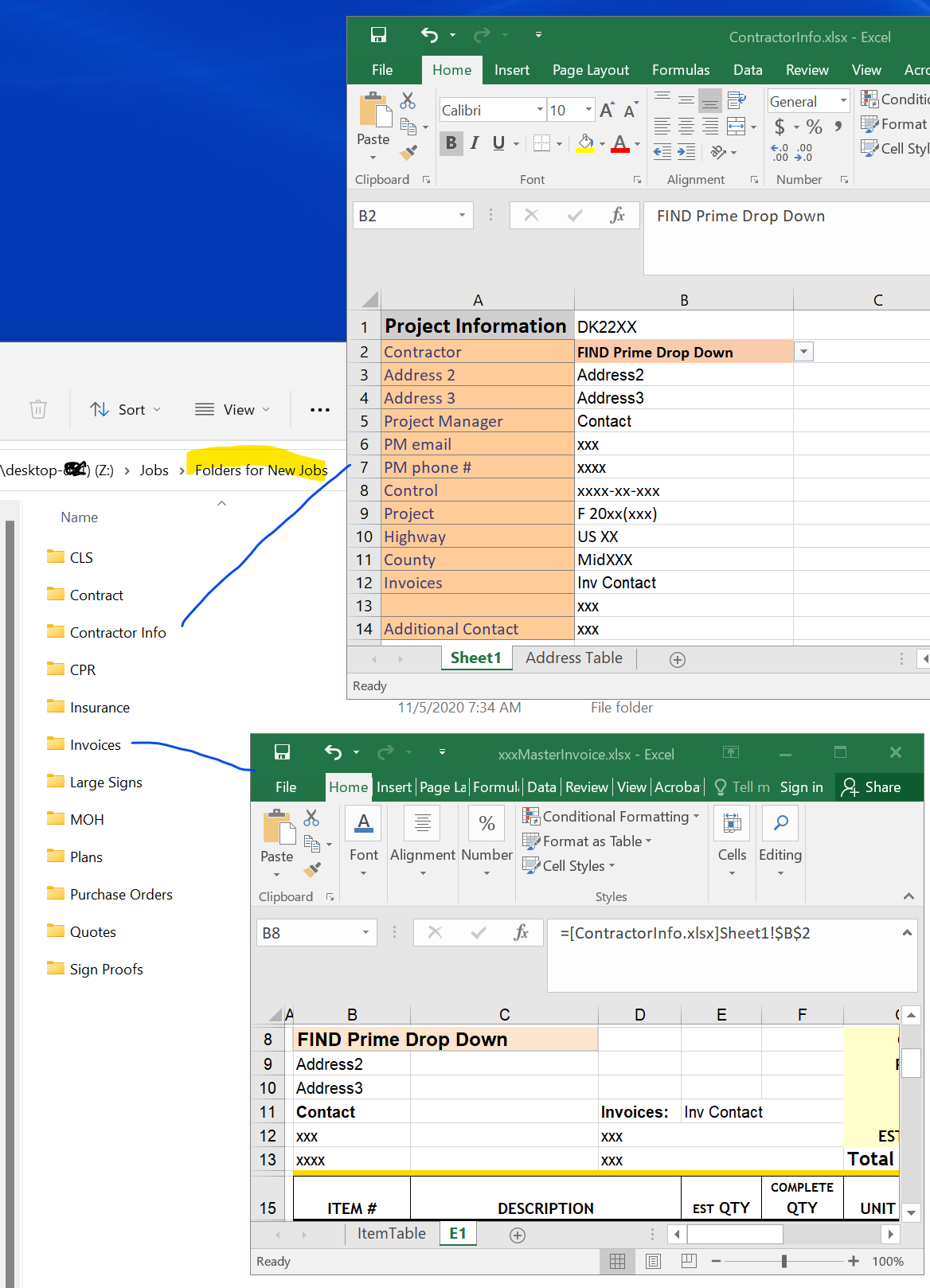 Keep cell references within the same folder when duplicating the folder | Microsoft Community Hub