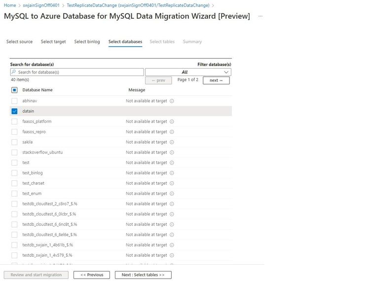 Azure DMS - MySQL Replicate Changes now in preview | Microsoft ...