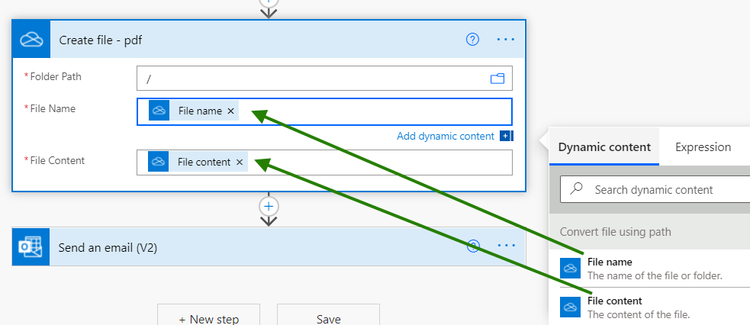 How to populate a PDF template from a MS Form without Premium ...