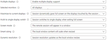AVD full screen on multiple displays | Microsoft Community Hub