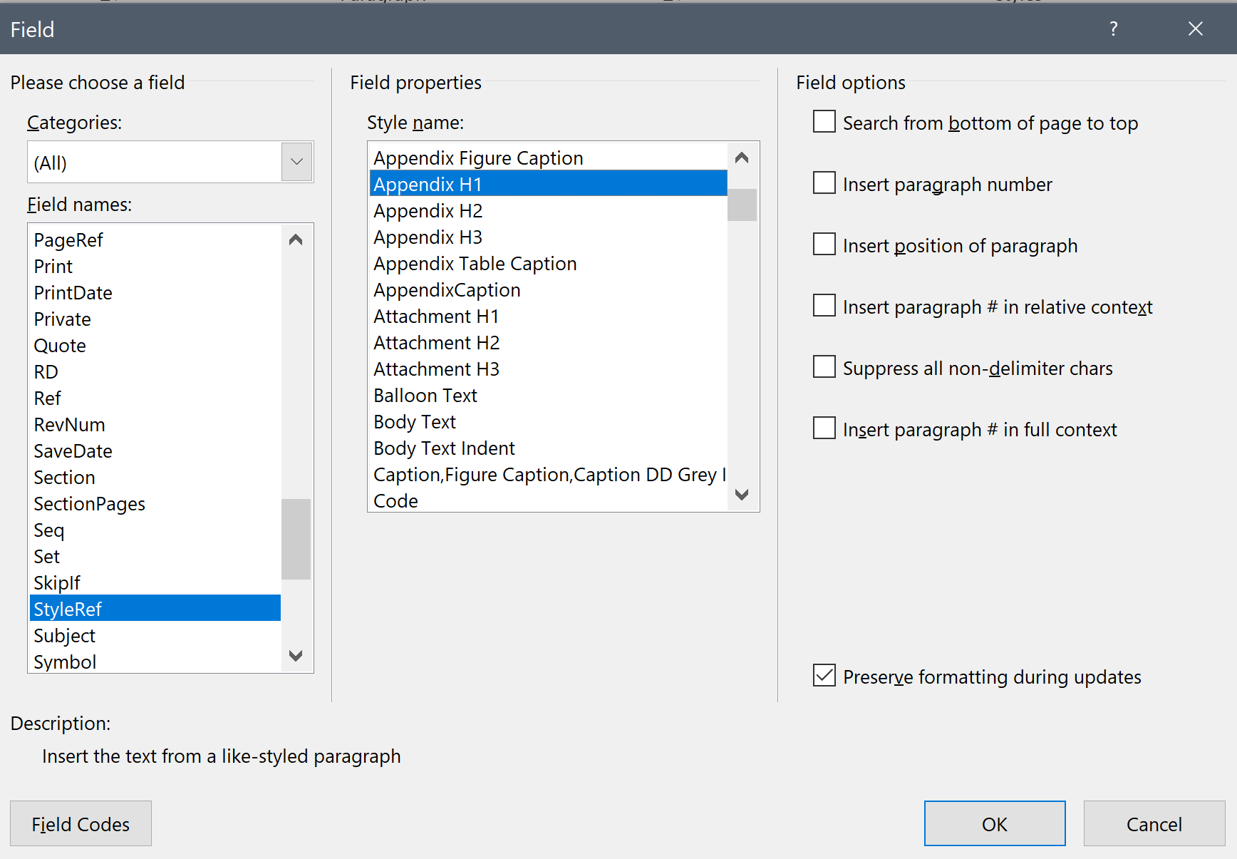 Word caption numbering is reverting to incorrect number every time a ... Word caption numbering is reverting to incorrect number every time a ...