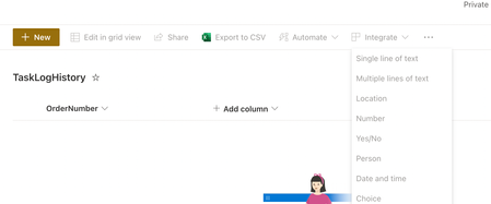 Sharepoint can't add column | Microsoft Community Hub