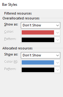 what is the filtered resource in bar styles | Microsoft Community Hub