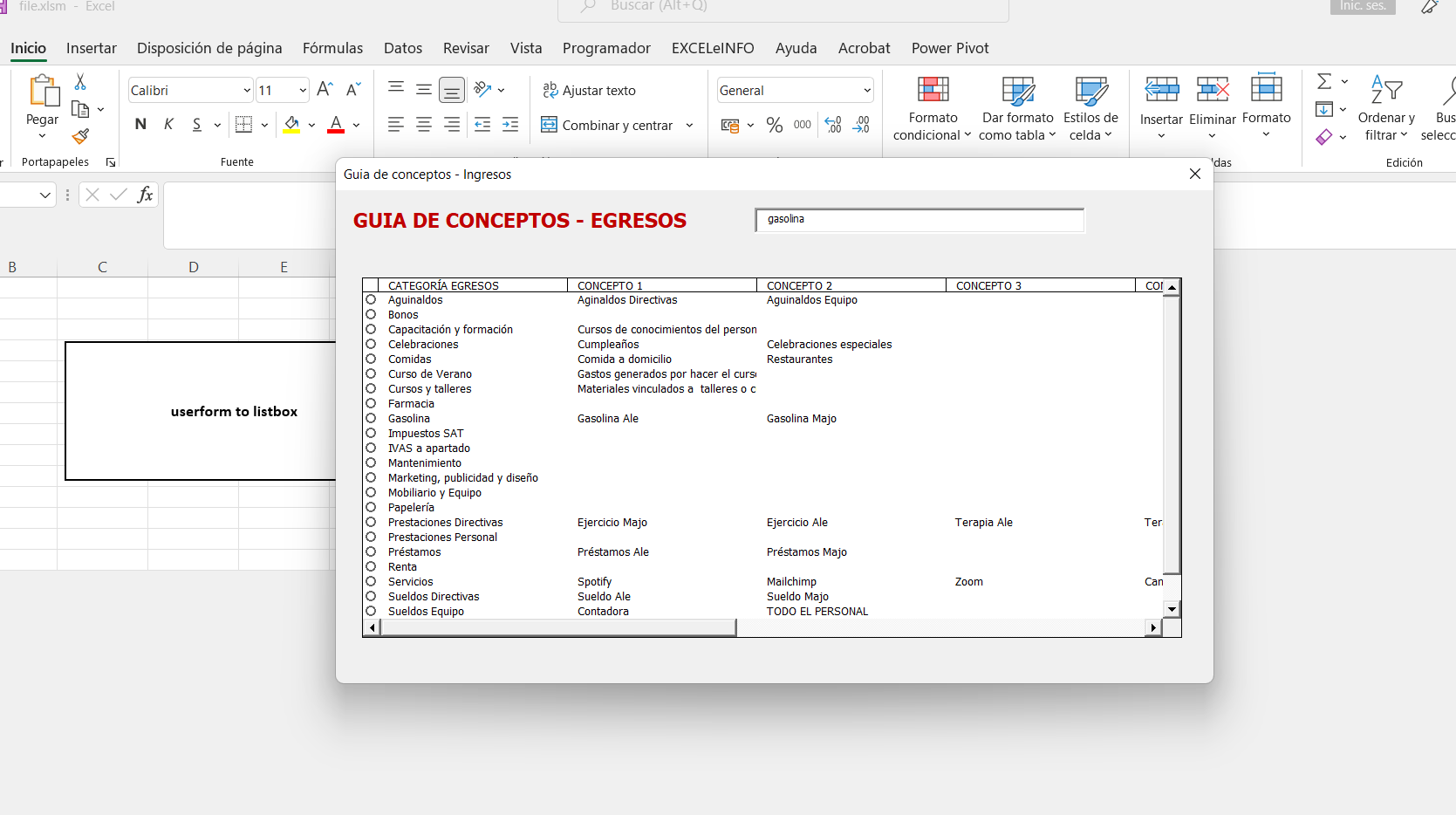 Make A Filter To All Columns In A Listbox Userform Microsoft Community Hub
