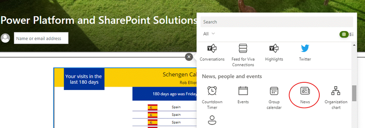 Adding a information ticker / banner to a Home SharePoint site ...