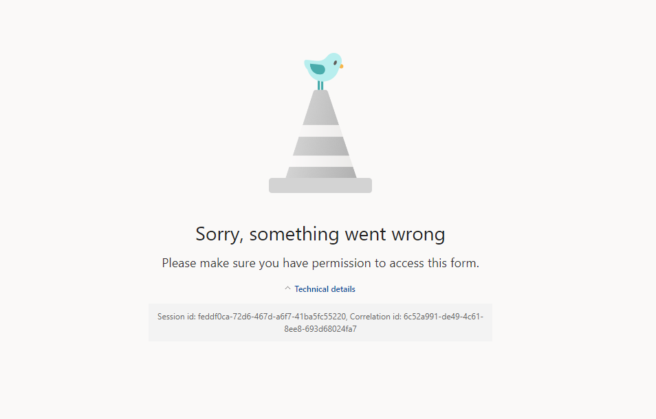 Unable to access Form that has been Shared | Microsoft Community Hub