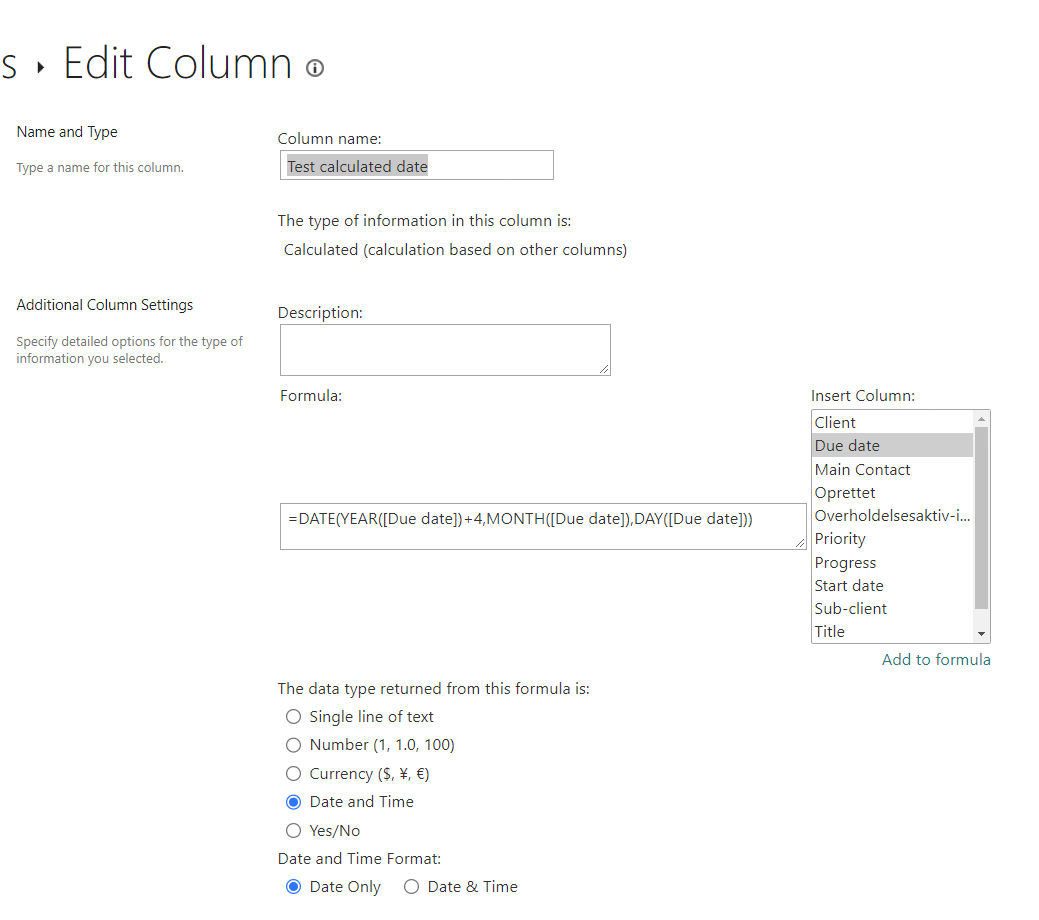 Error with calculated date using DATE function | Microsoft Community Hub
