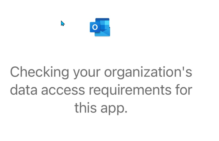 iOS Outlook app access requirement prompt | Microsoft Community Hub