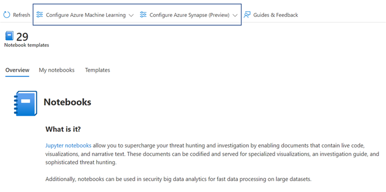 Introduction to Machine Learning Notebooks in Microsoft Sentinel