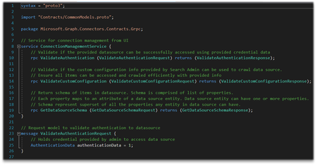 Using the Microsoft Graph connectors SDK to integrate your line of business data with Microsoft ...