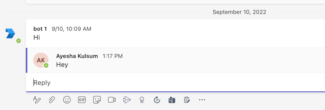 Reply to message is not working as expected | Microsoft Community Hub