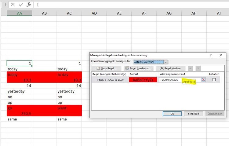 How To Use Conditional Formatting To Highlight Differences Between Two