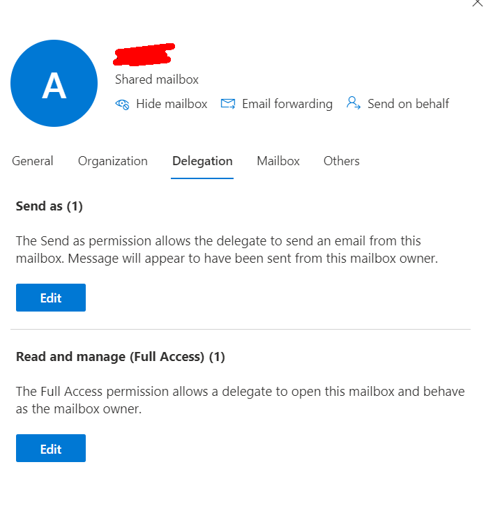 Shared Mailbox Issue - Send As with Full Access (Possible bug?) | Microsoft Community Hub