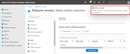 Microsoft Defender for Endpoint: Push ASR rules with Security Settings ...