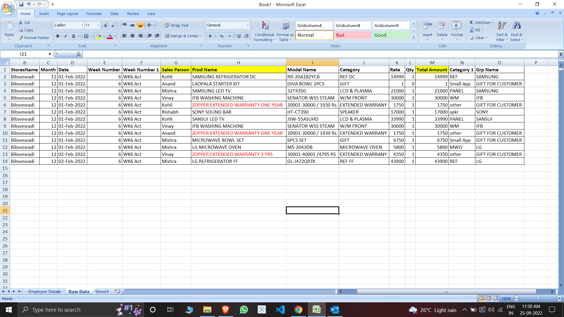 Get total value from different sheet for a specific Cell value. | Microsoft Community Hub