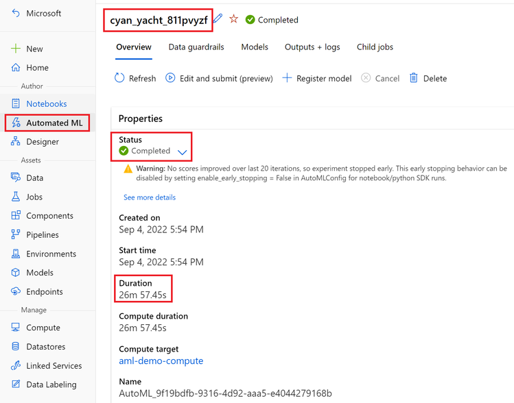 Predicting Stock Price Using Azure Automated Machine Learning Automl