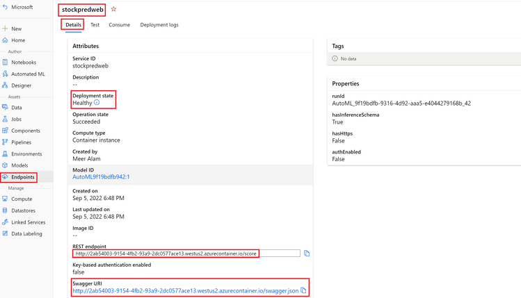 Predicting Stock Price Using Azure Automated Machine Learning Automl