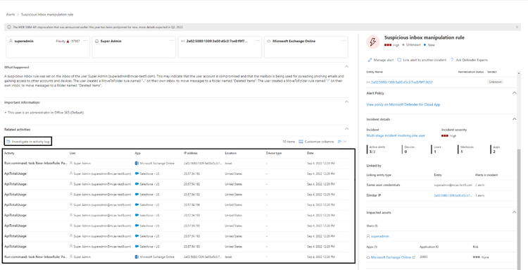 Top Threat Protection use cases in Microsoft Defender for Cloud Apps