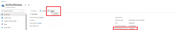 Announcing Public Preview of Soft Delete for Azure Container Registry | Microsoft Community Hub