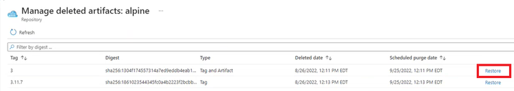 Announcing Public Preview of Soft Delete for Azure Container Registry | Microsoft Community Hub