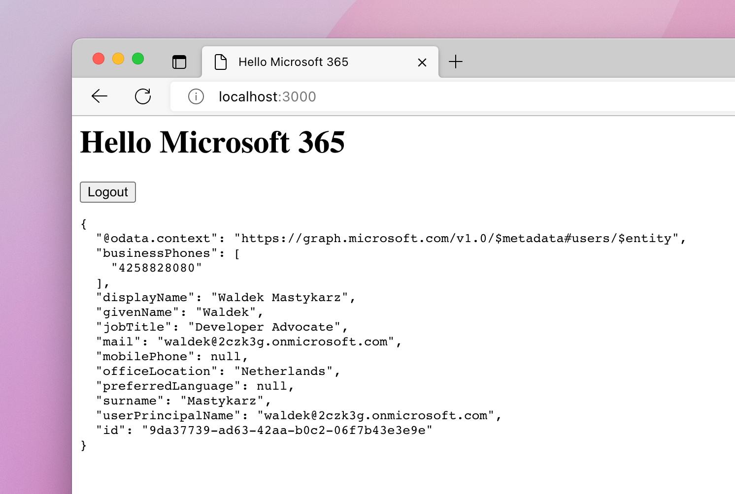 build applications for Microsoft 365