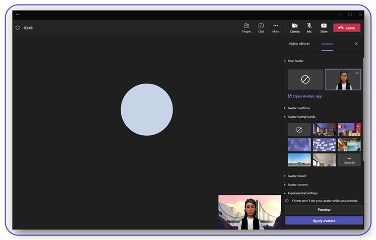 Introducing Mesh avatars for Microsoft Teams in Private Preview ...