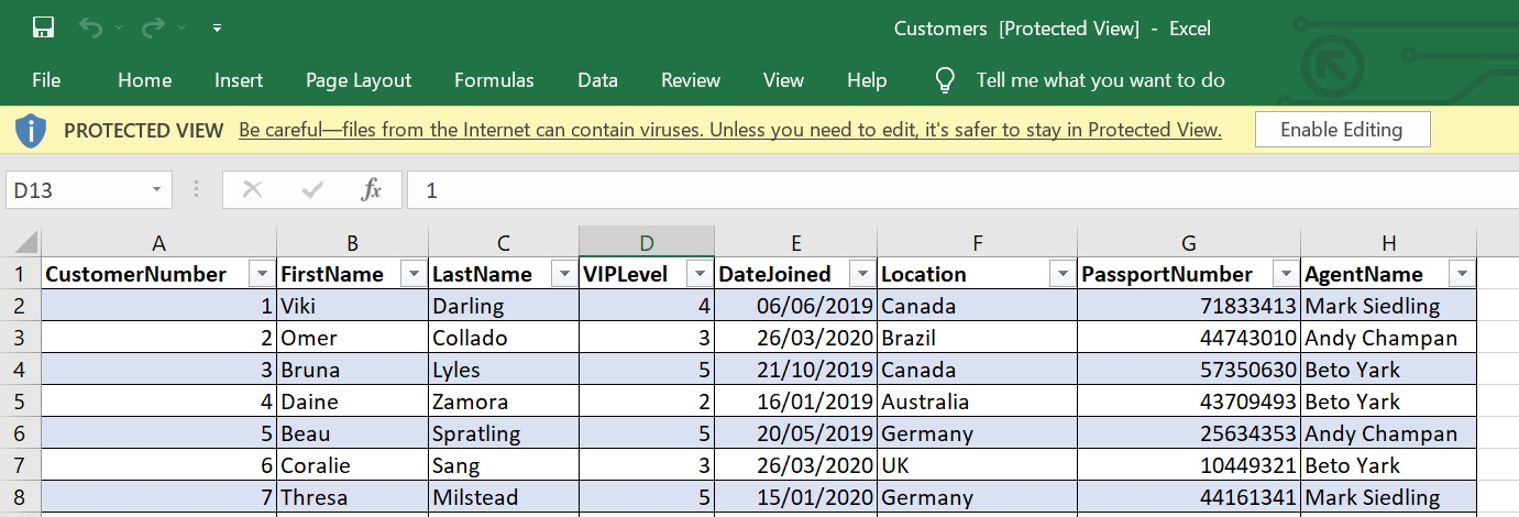 How can I get the internal colum names of a SharePoint list to appear the same as the display ...
