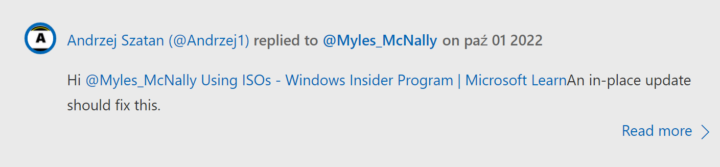 Incorrect color display of the MTC Member ring. | Microsoft Community Hub