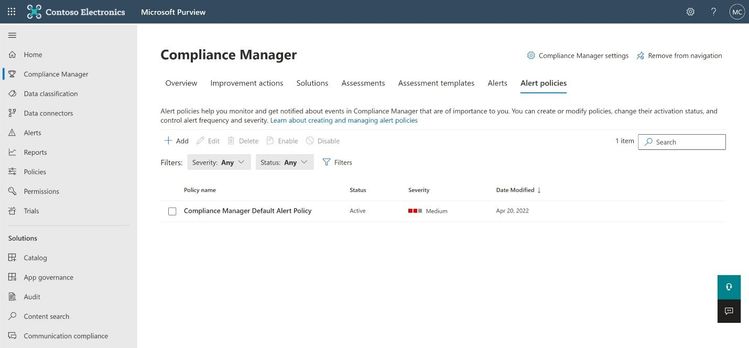 What's New in Microsoft Purview Compliance Manager | Microsoft ...