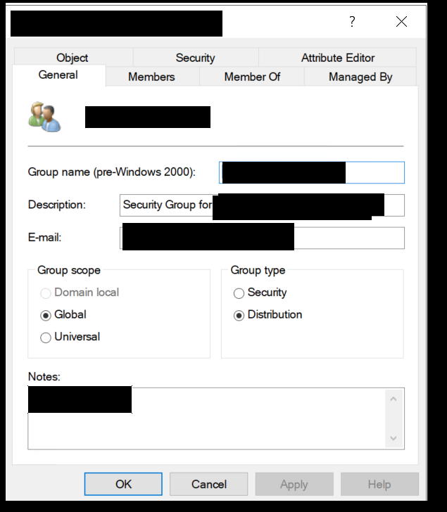 Email address for Distribution list in AD | Microsoft Community Hub