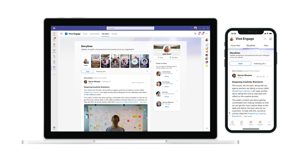 Storyline in Viva Engage and Microsoft 365 is now generally available ...