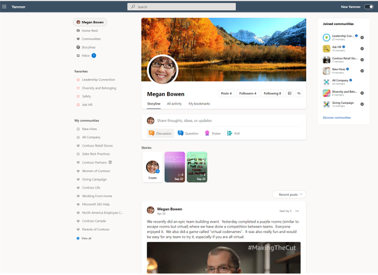 Storyline in Viva Engage and Microsoft 365 is now generally available ...
