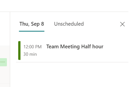 Modern calendar view in Lists doesn't display timeframe of item | Microsoft Community Hub