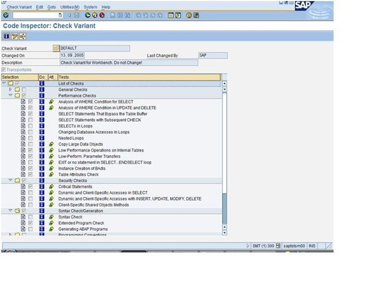 Using SAP Code Inspector to improve Quality and Performance | Microsoft ...