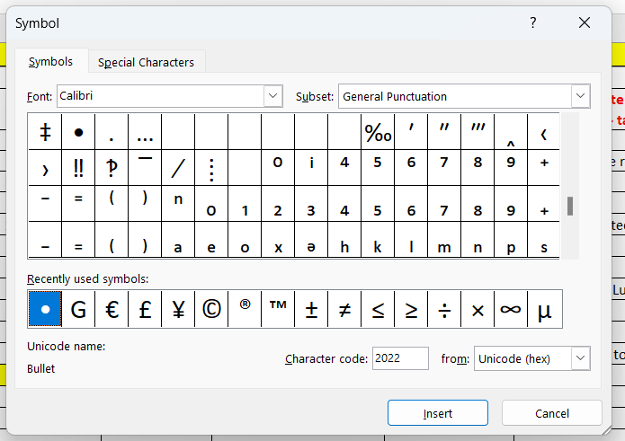 Shortcut to enter symbol | Microsoft Community Hub