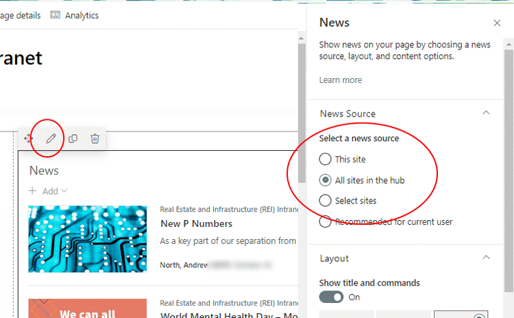 News post does not appear on home page | Microsoft Community Hub