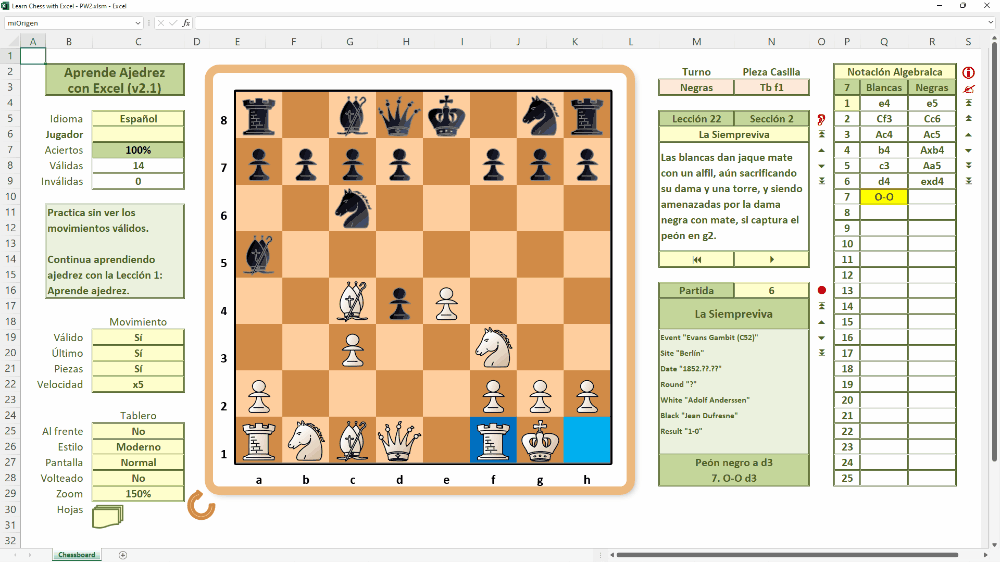 Learn Chess with Excel | Microsoft Community Hub