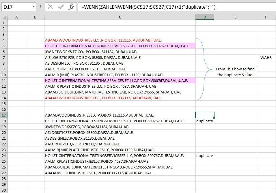 How to identify this duplicate Value | Microsoft Community Hub