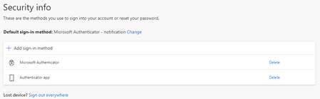 Difference between "Microsoft Authenticator" and "Authenticator app" in ...