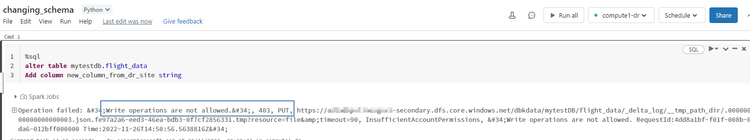 Disaster Recovery Strategy in Azure Databricks using the Hive External Metastore (SQL DB ...